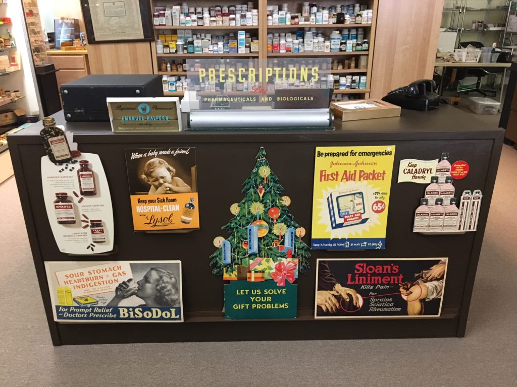 Dispensing Counter – Pharmacy Museum Nevada